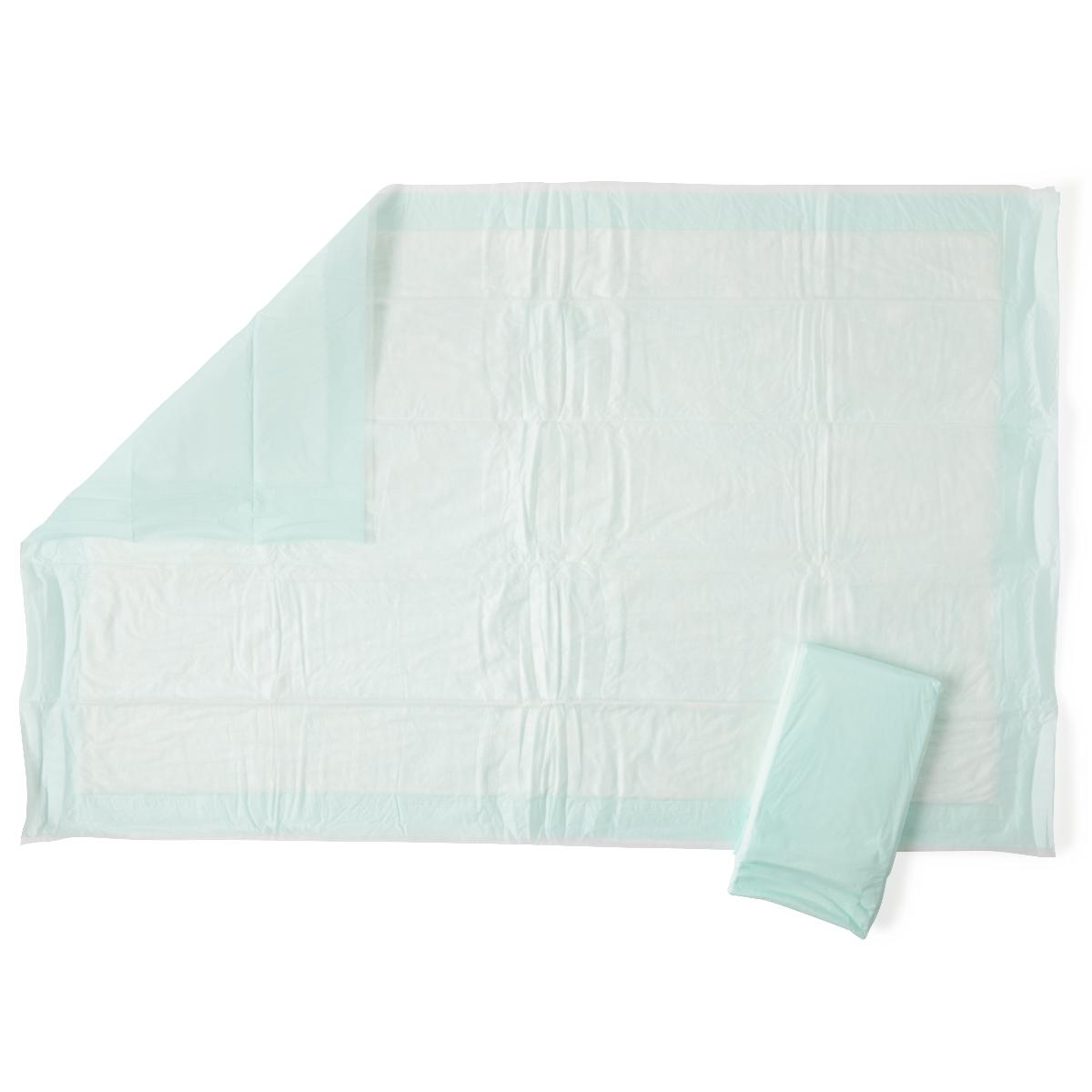 Disposable Polymer Underpad,Green,23″ X 36″ Case of 150 | HomeSupply.Net